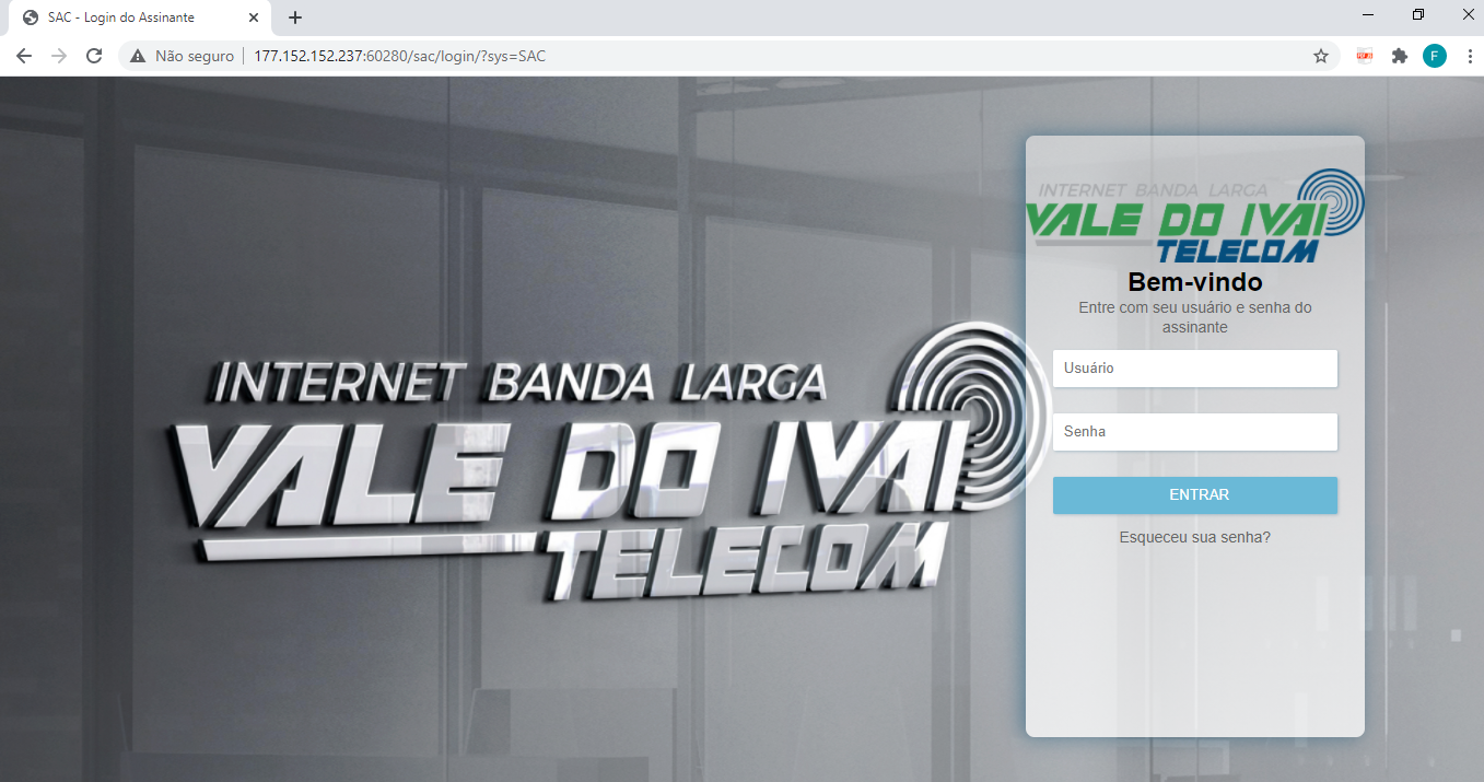 2 Via de Boletos – Vale do Ivaí Telecom